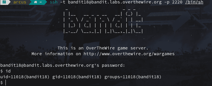 OverTheWire - Bandit All levels (Solved) | TCT Blogs